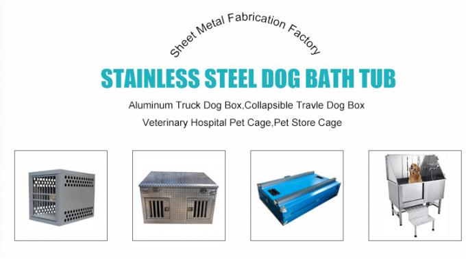 Customizable 304 Stainless Steel Dog Wash Tub For Large And Small Breeds
