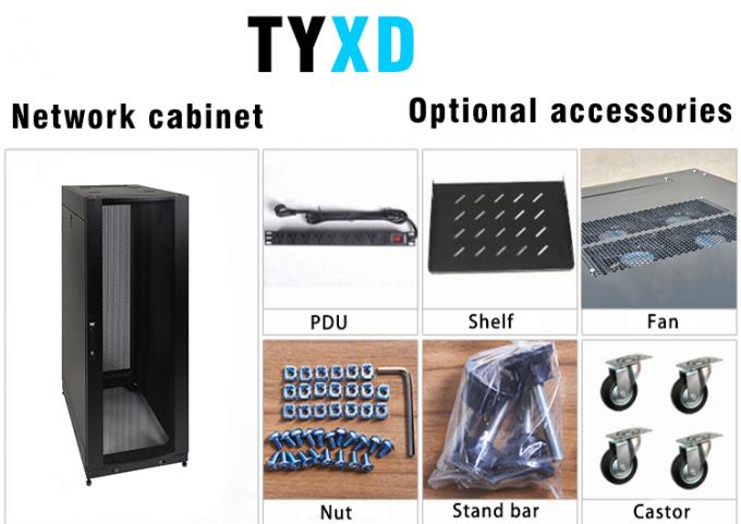 Customizable Network Rack Cabinet / Data Center Server Rack Cabinet