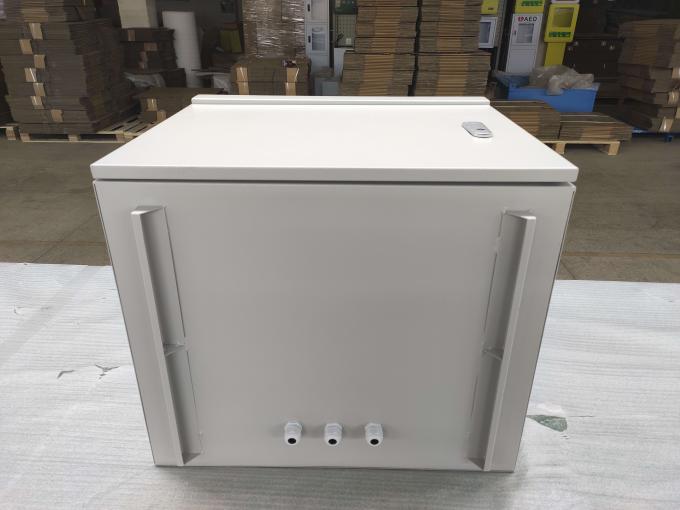 Custom Lockable Outdoor Network Rack Cabinet Cold Rolled Steel Made