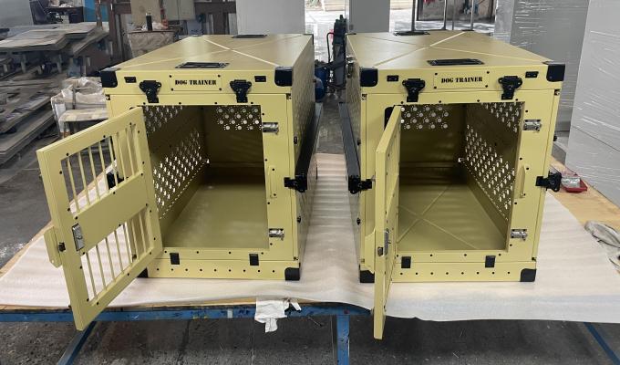 Aluminum Collapsible Dog Travel Box