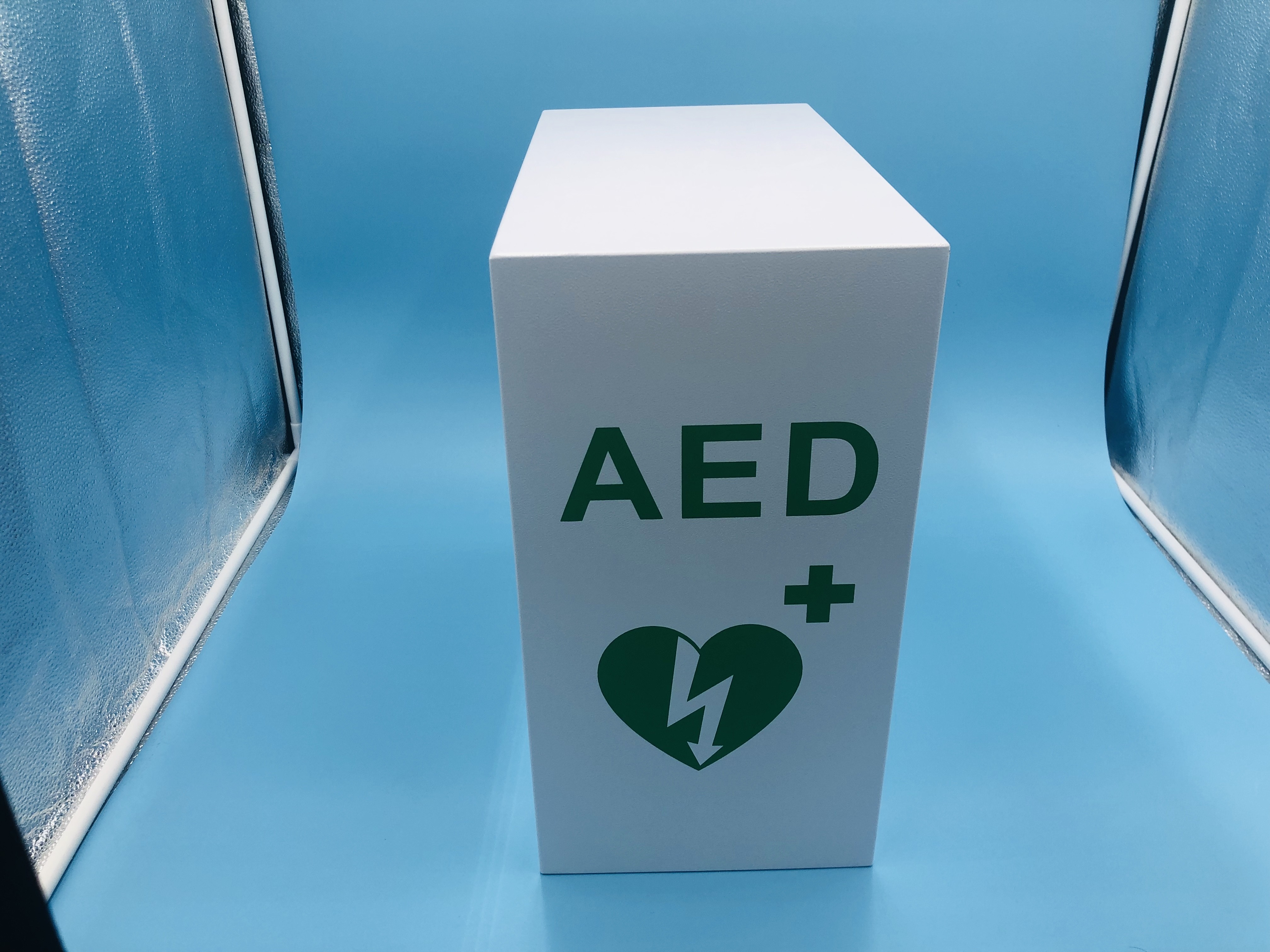 AED Defibrillator Wall Mounted Box Custom Printing Logo Available