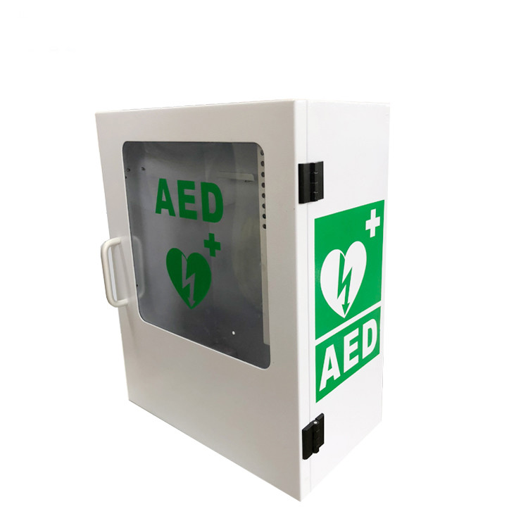 IP45 Outdoor Heated AED Cabinet Waterproof With 9V 120db Alarm System