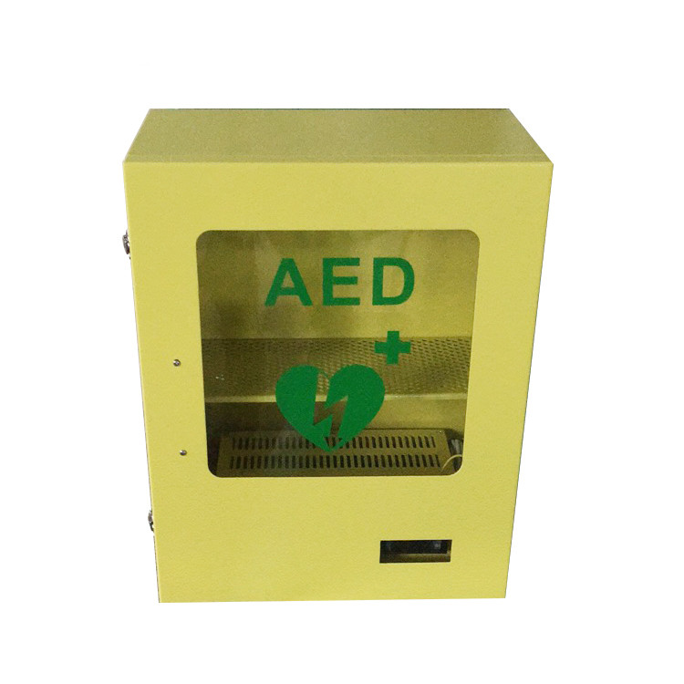 IP45 Outdoor Heated AED Cabinet Waterproof With 9V 120db Alarm System