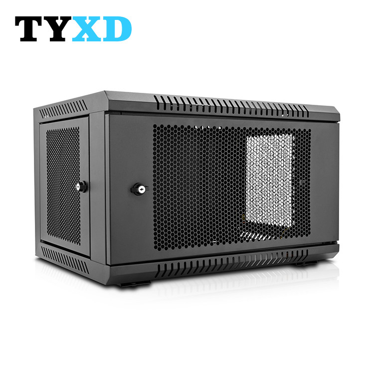 Mesh Door Wall Mount Rack Enclosure Server Cabinet With Adjustable ...
