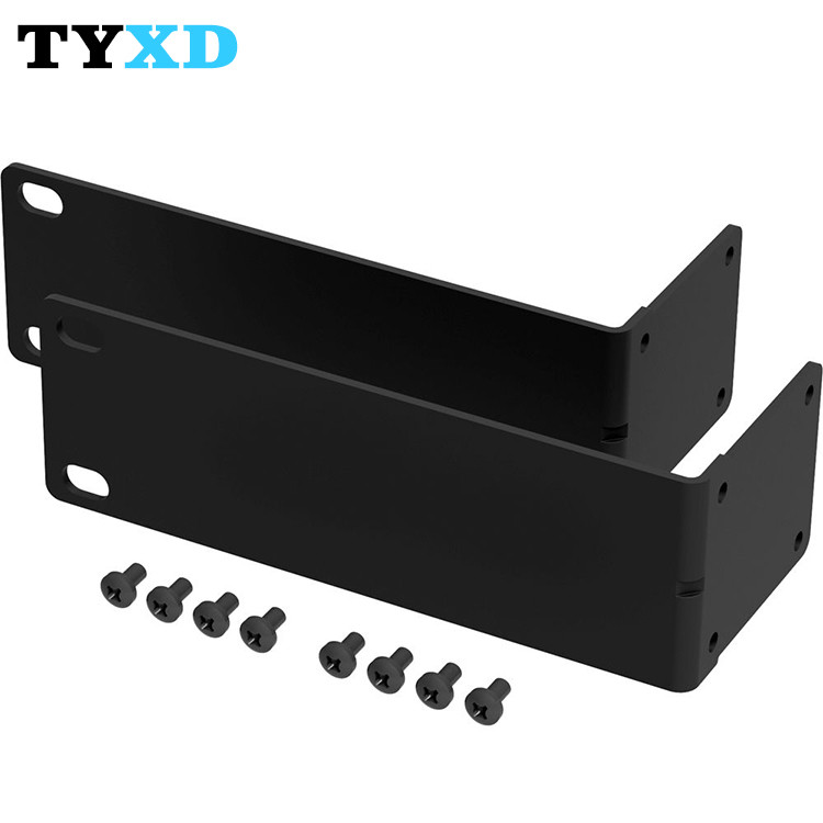 High Strength Stainless Steel 1U 2U Server Rack Mounting Bracket Custom ...