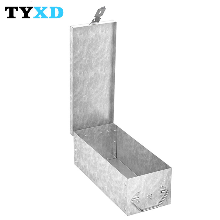 12 Inch Personalized Metal Tool Box Lockable For Knives / Valuables Storage