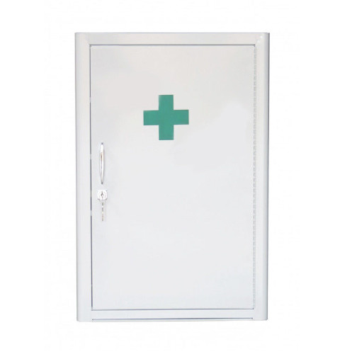 Large Wall Mounted First Aid Cabinet High Safety With Curvy Edge