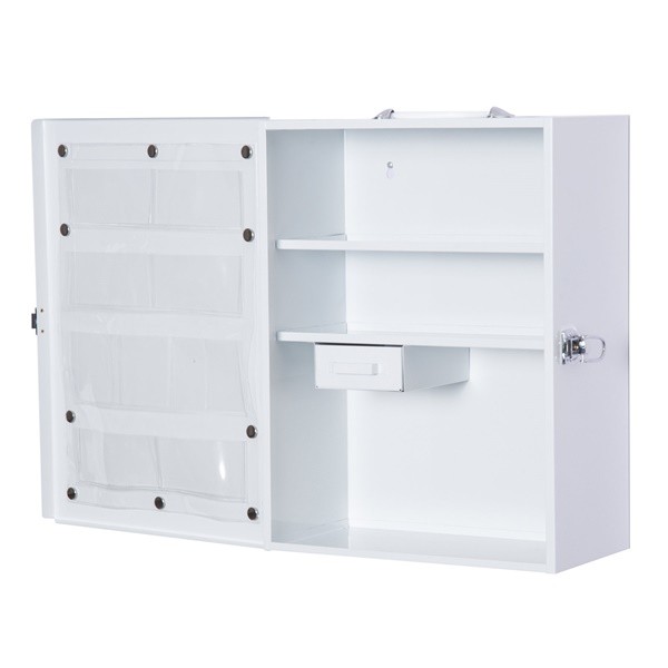 Metal Empty Wall Mount First Aid Kit Box Medical Wall Box