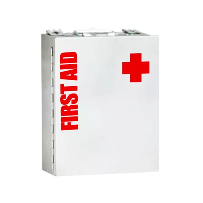 Medicine Locking Cabinet First Aid Storage Cupboard Wall Mounted ...